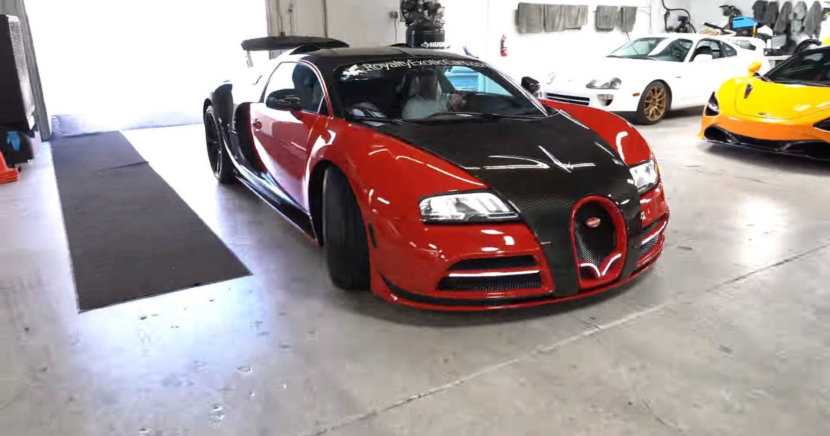 Watch How Bugatti Veyron RWD Conversion Is Done