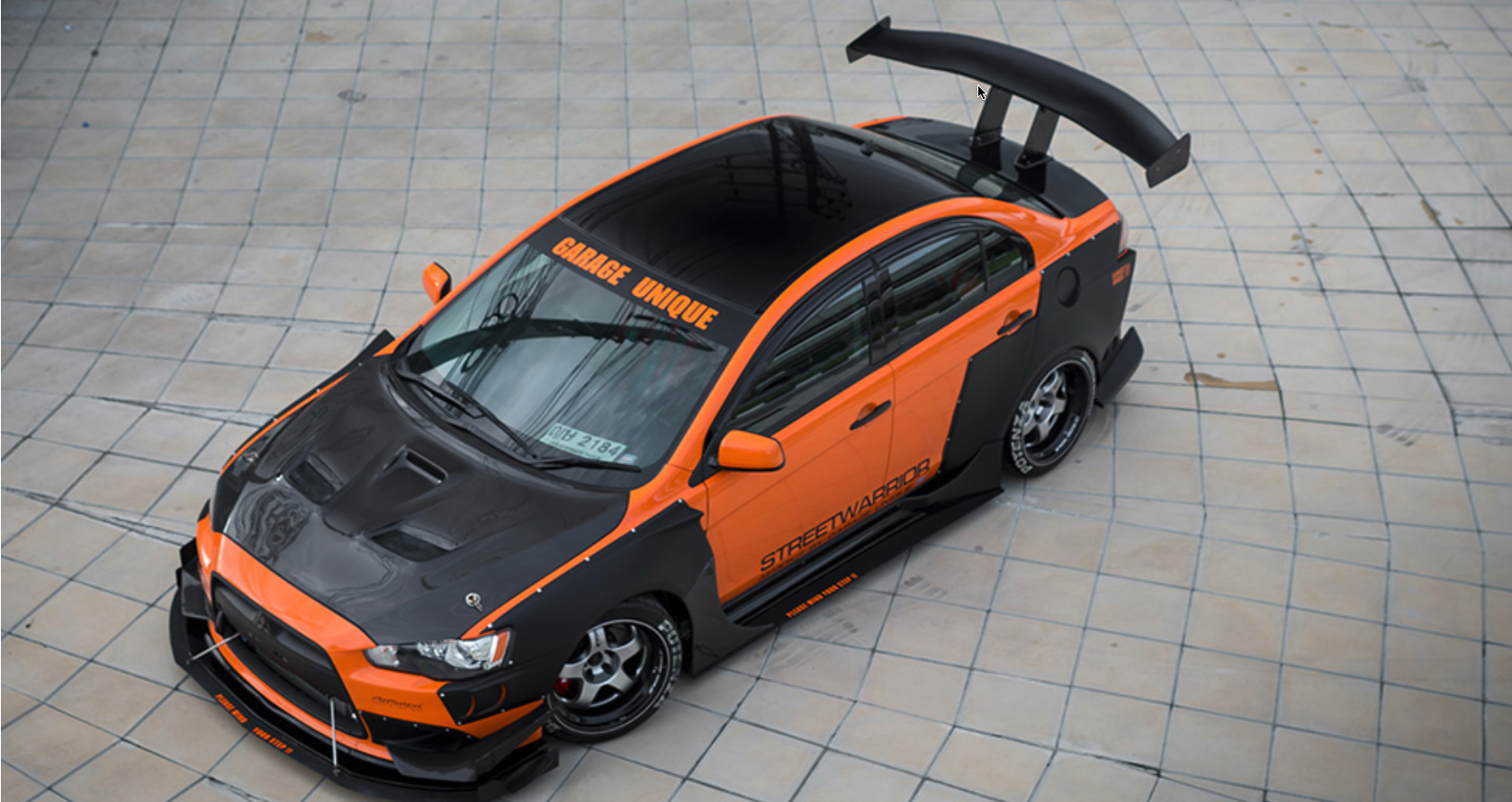 Check Out This Insane Modded Mitsubishi Lancer