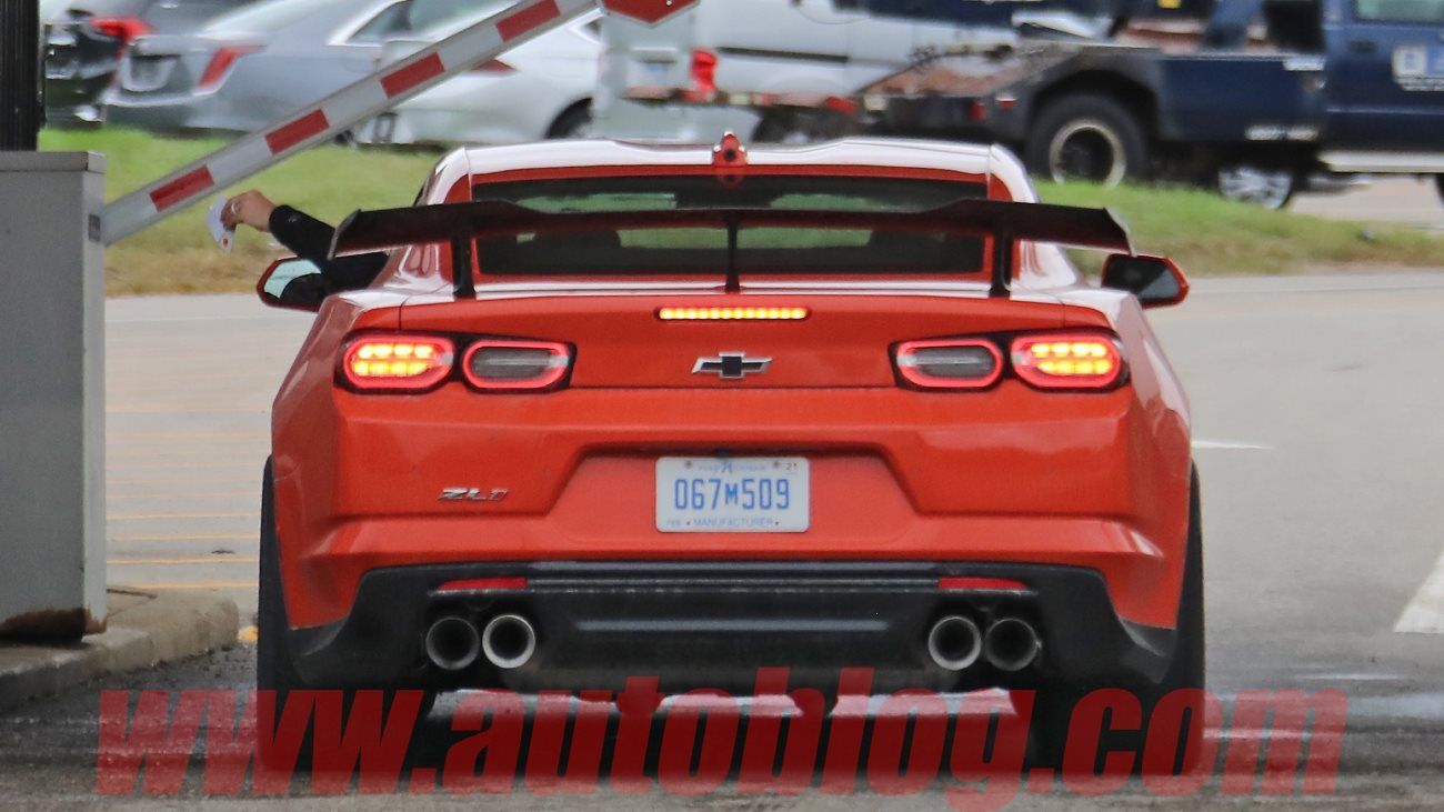 2019 Chevrolet Camaro ZL1 1LE Seen Driving With No Camouflage