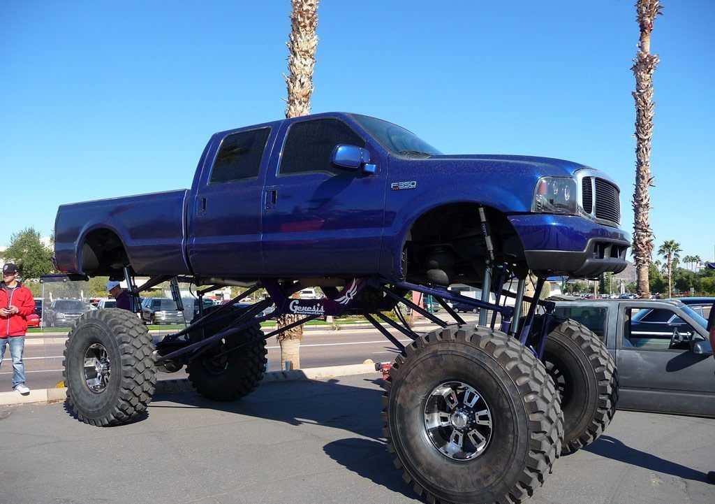 20 Lifted Trucks We Might Struggle To Get Inside (Because They're ...