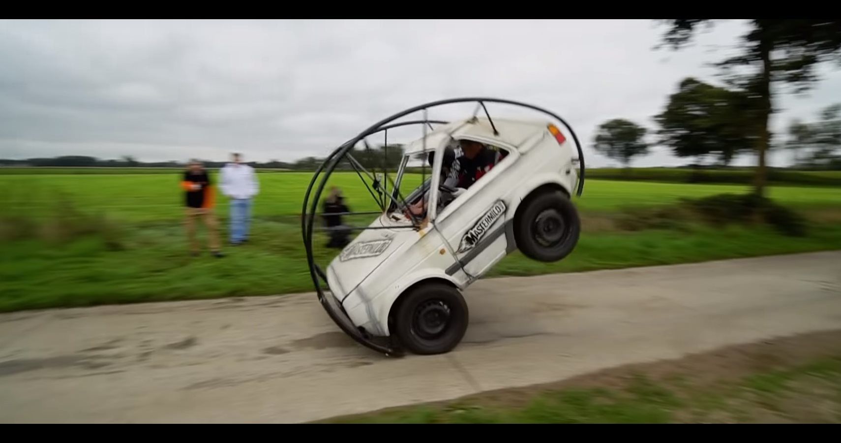 This Modded Volkswagen Golf Makes Rollovers More Fun