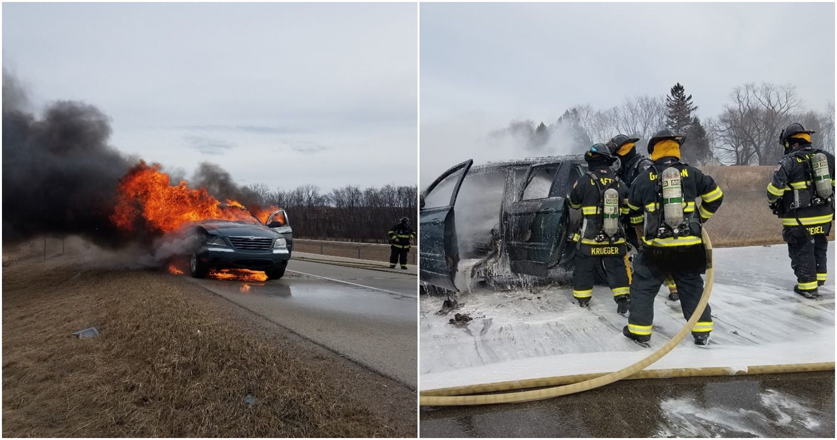 Woman's Car Bursts Into Flames Precisely 22 Minutes After Buying It