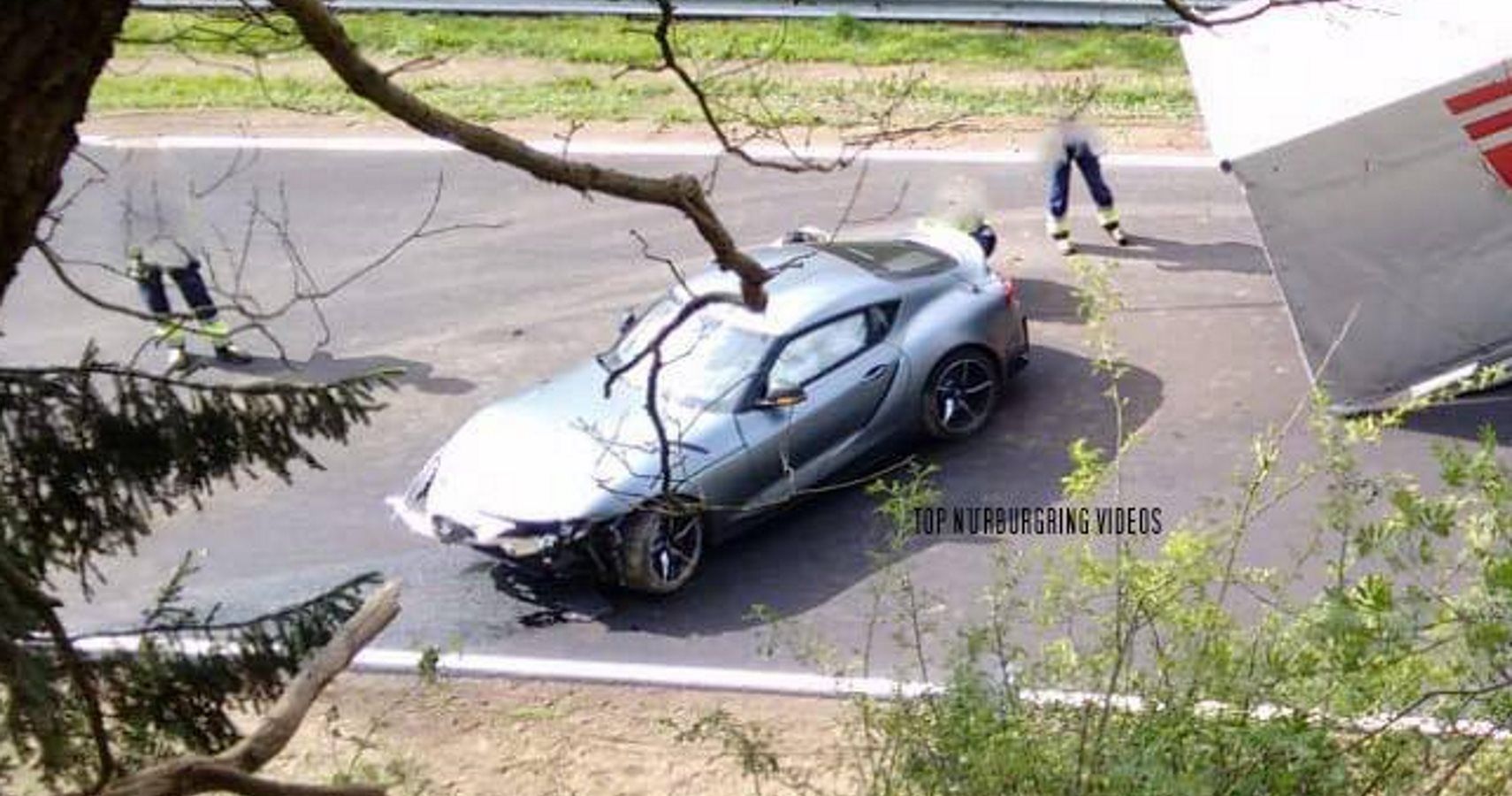 A 2020 Toyota Supra Has Already Been Wrecked At The Nürburgring
