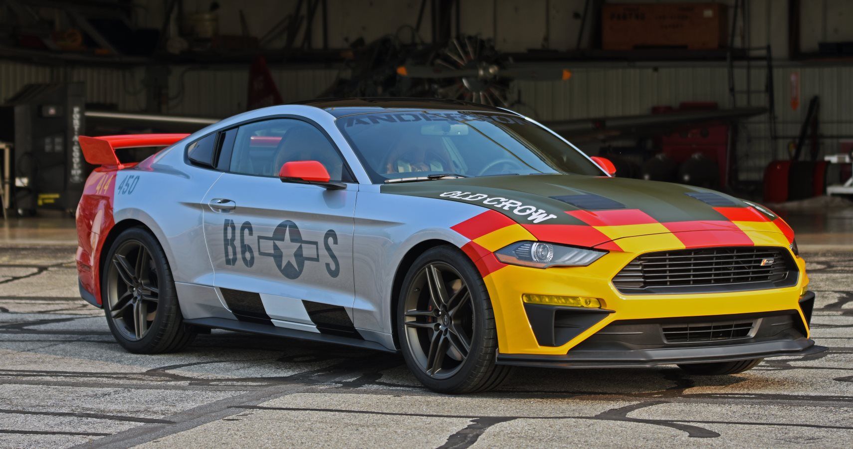 Check Out This P-51-Styled Mustang From Roush