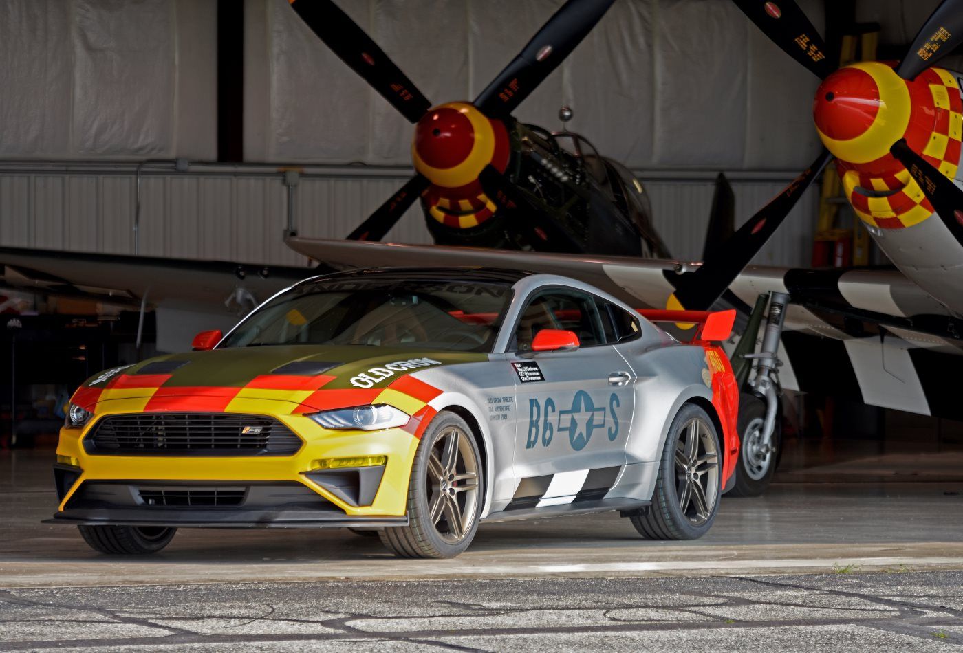 Check Out This P-51-Styled Mustang From Roush