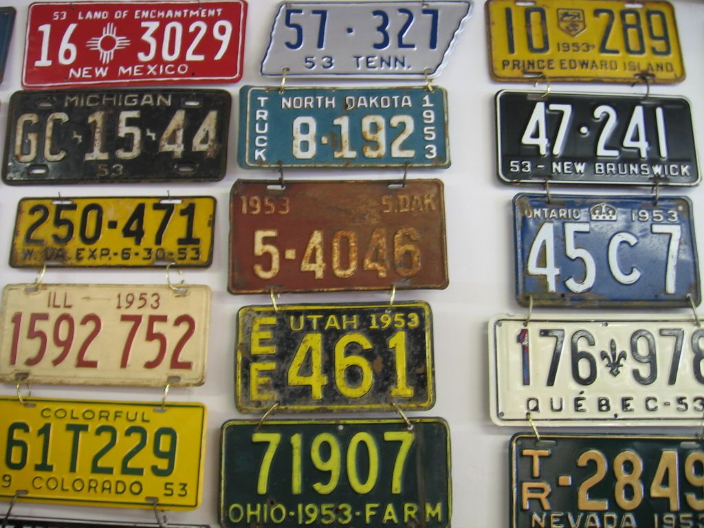 10 Things You Didn't Know About Antique License Plates