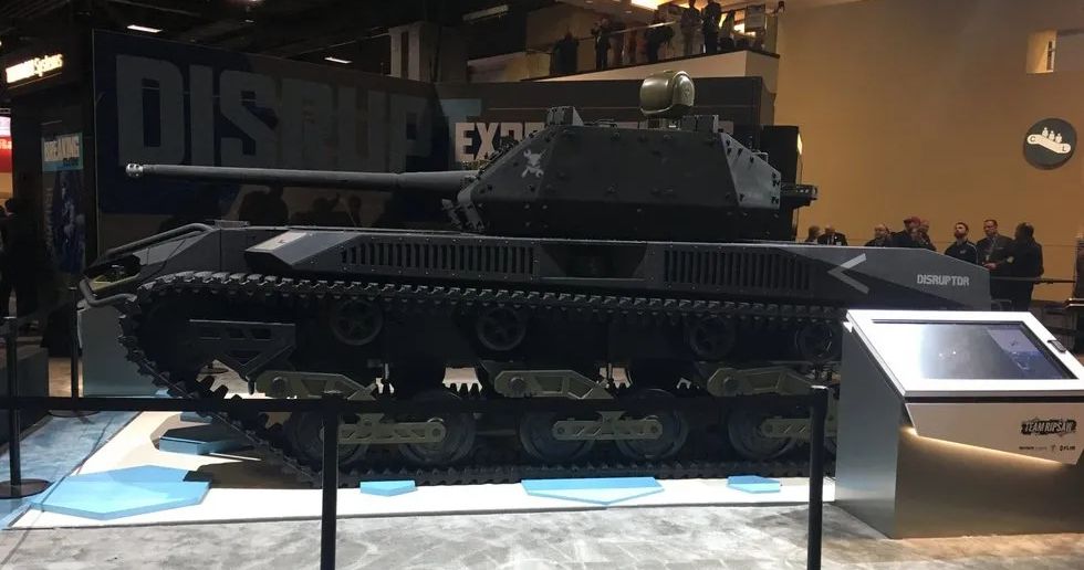No, Not That M5! Ripsaw M5 Robotic Battlewagon Can Crush Cars And ...