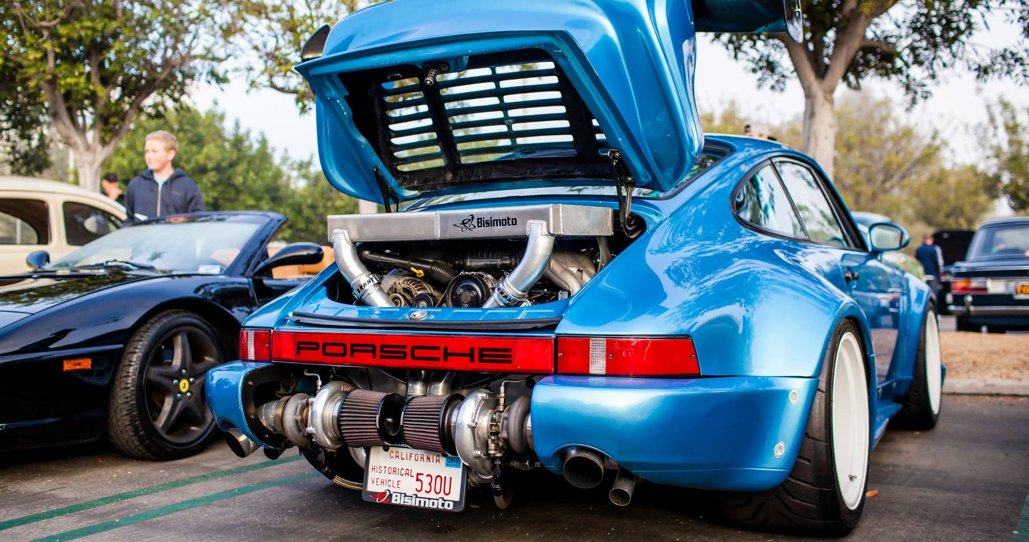Go Bisi Go! Bisimoto Engineering's 1975 Porsche 911 Turbo IROC 930