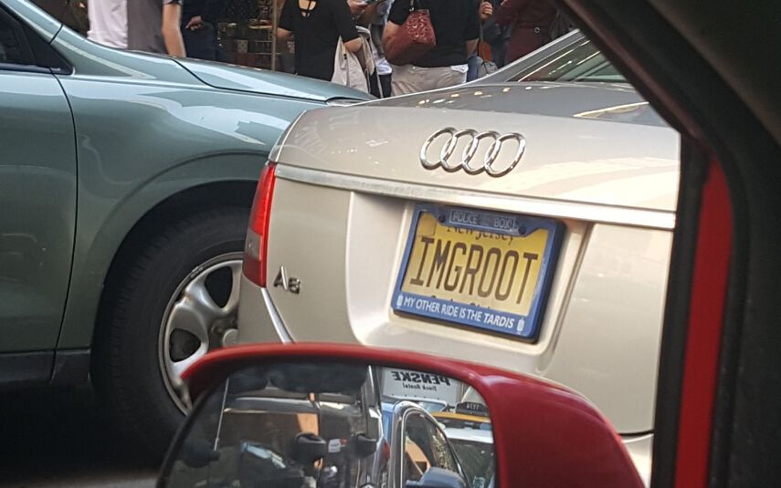 10 Of The Best Car Vanity Plates For Movie Buffs