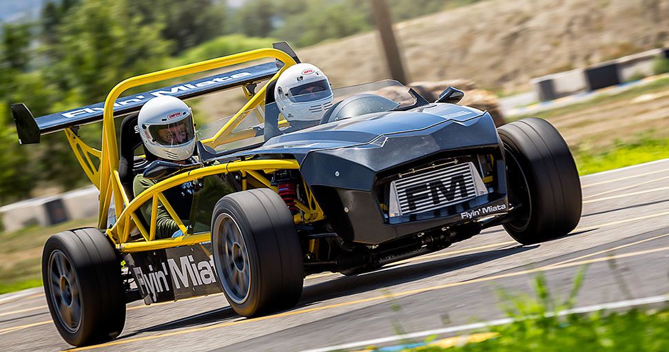Guided Missile! Exomotive Cooks Up Grown-Up Go-Cart Exocet With Miata ...