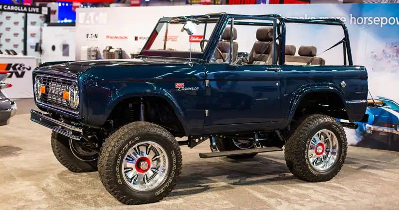 Custom 1974 Ford Bronco To Be Auctioned For Alzheimer's Association