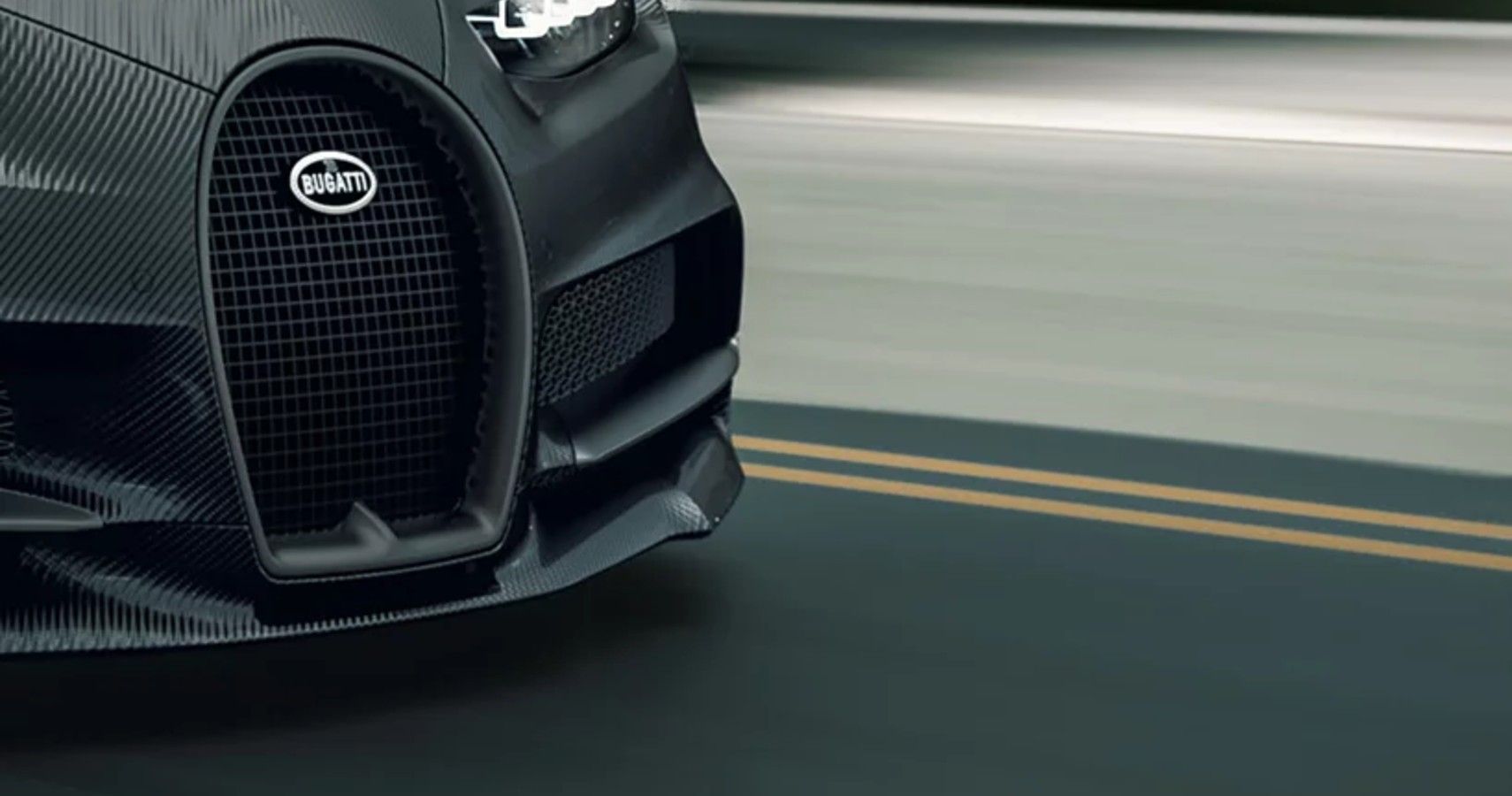 Paint It Black: Bugatti Chiron's Dark Side