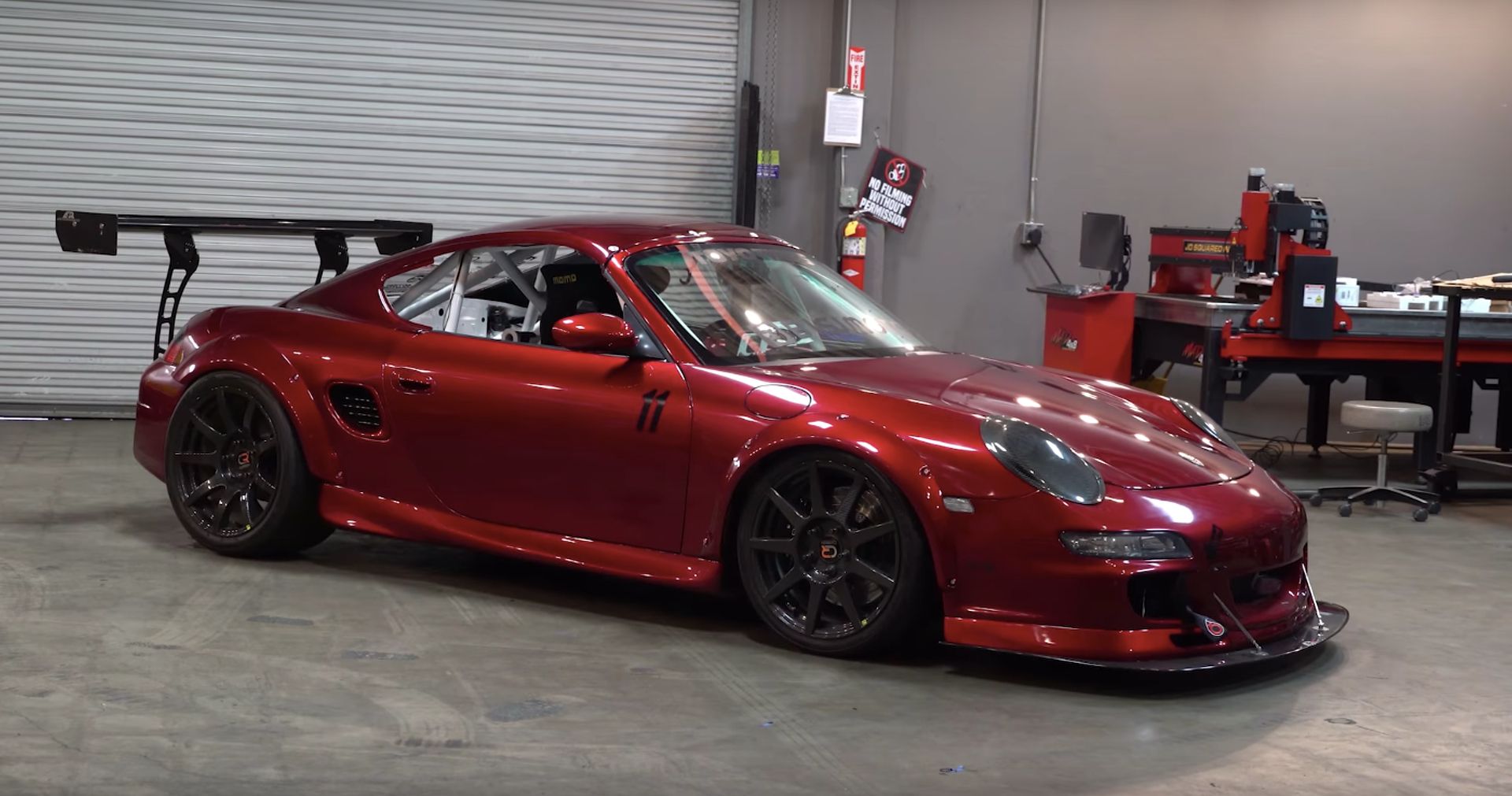 Bisimoto Engineering's Wild Center Seat Porsche Biturbo Boxster