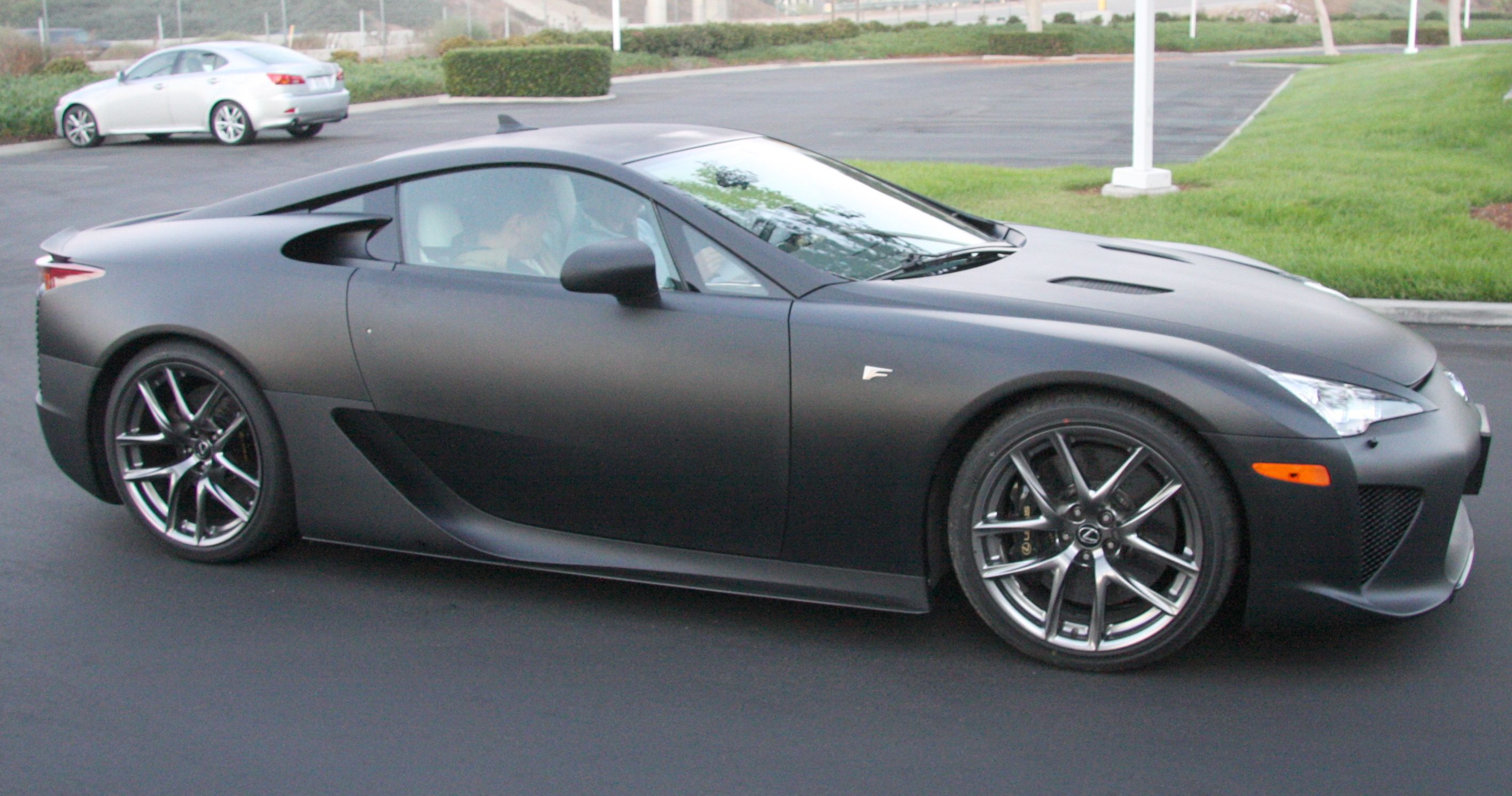 One Of One Matte Black Lexus LFA Nurburgring Edition