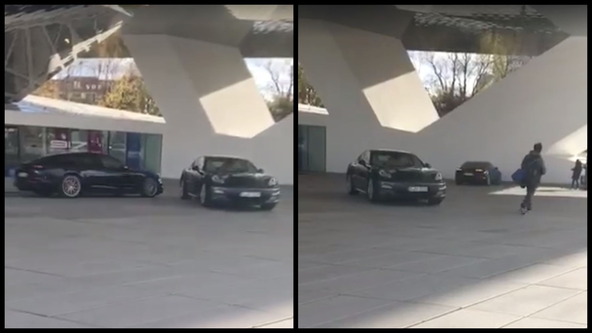 Special-Edition Panamera Crash At Porsche Museum Caught On Tape