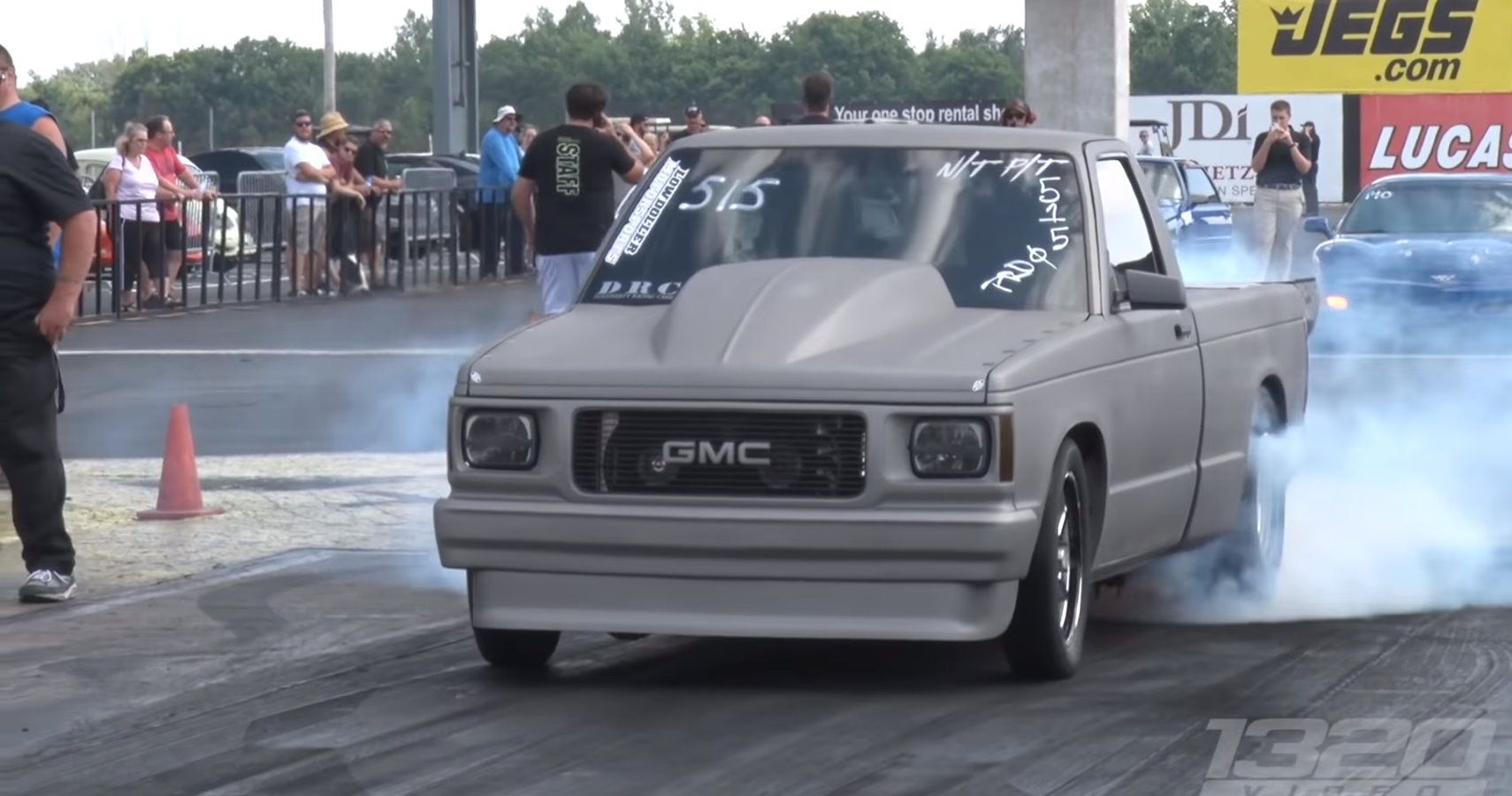Insanely Tuned GMC S-10 Pickup Runs Quarter-Mile In Less Than 8 Seconds
