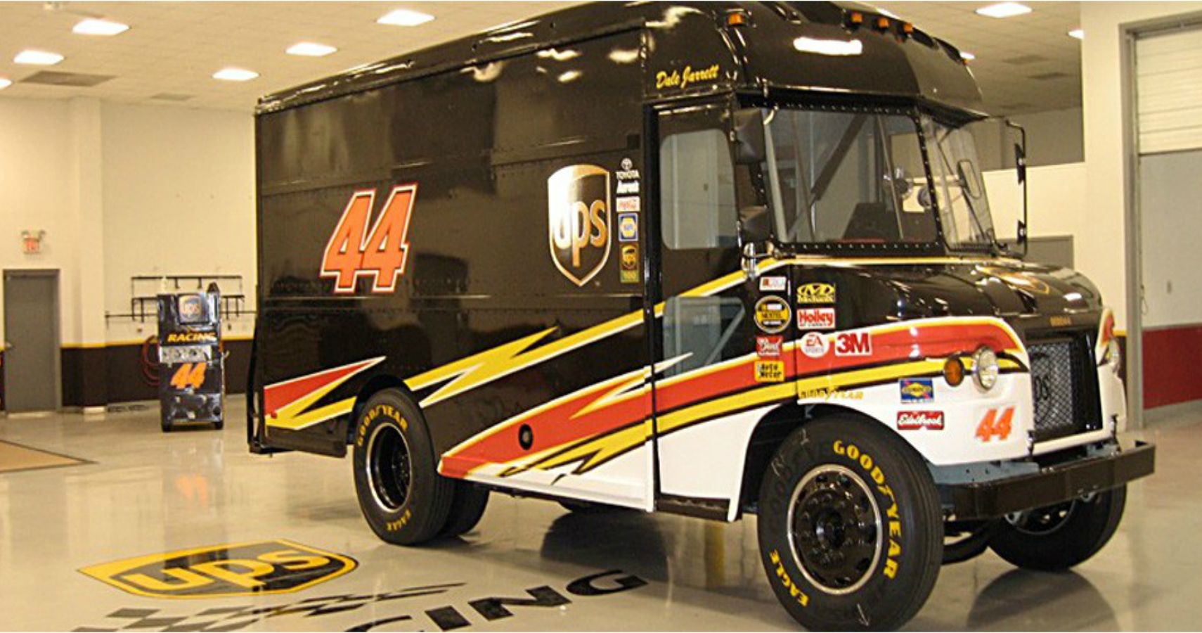 UPS Truck Turned Race Car Now Up For Auction