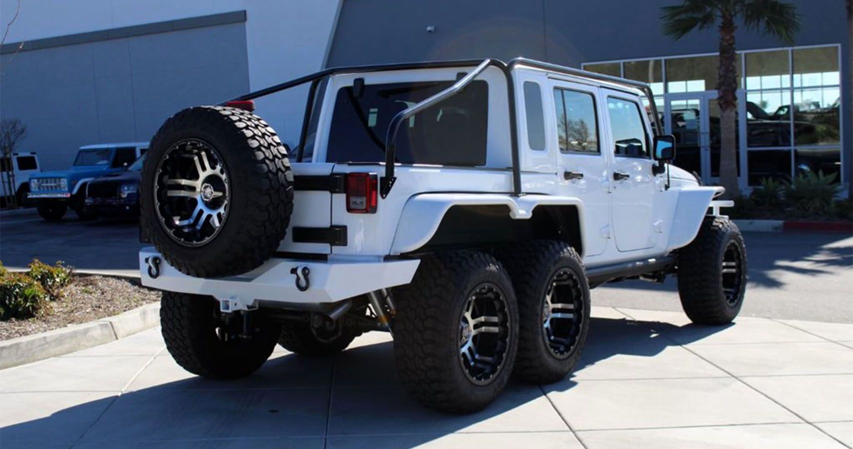Wrangler 6x6 Conversion Is The Wildest, Baddest Jeep Out There