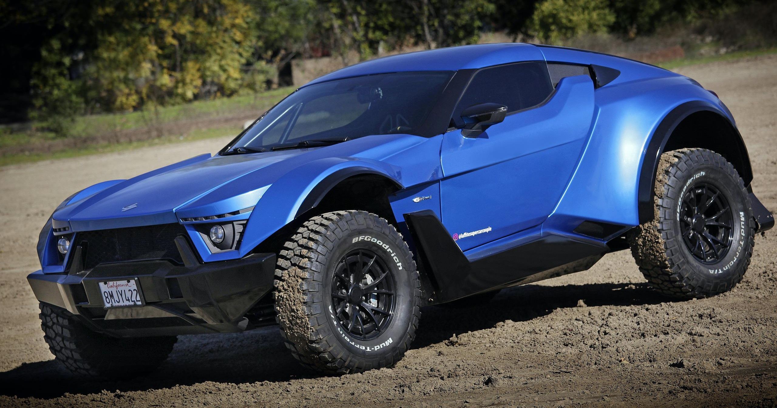 Startup Laffite Unveils LS3 Powered X-Road Off-Road Supercar