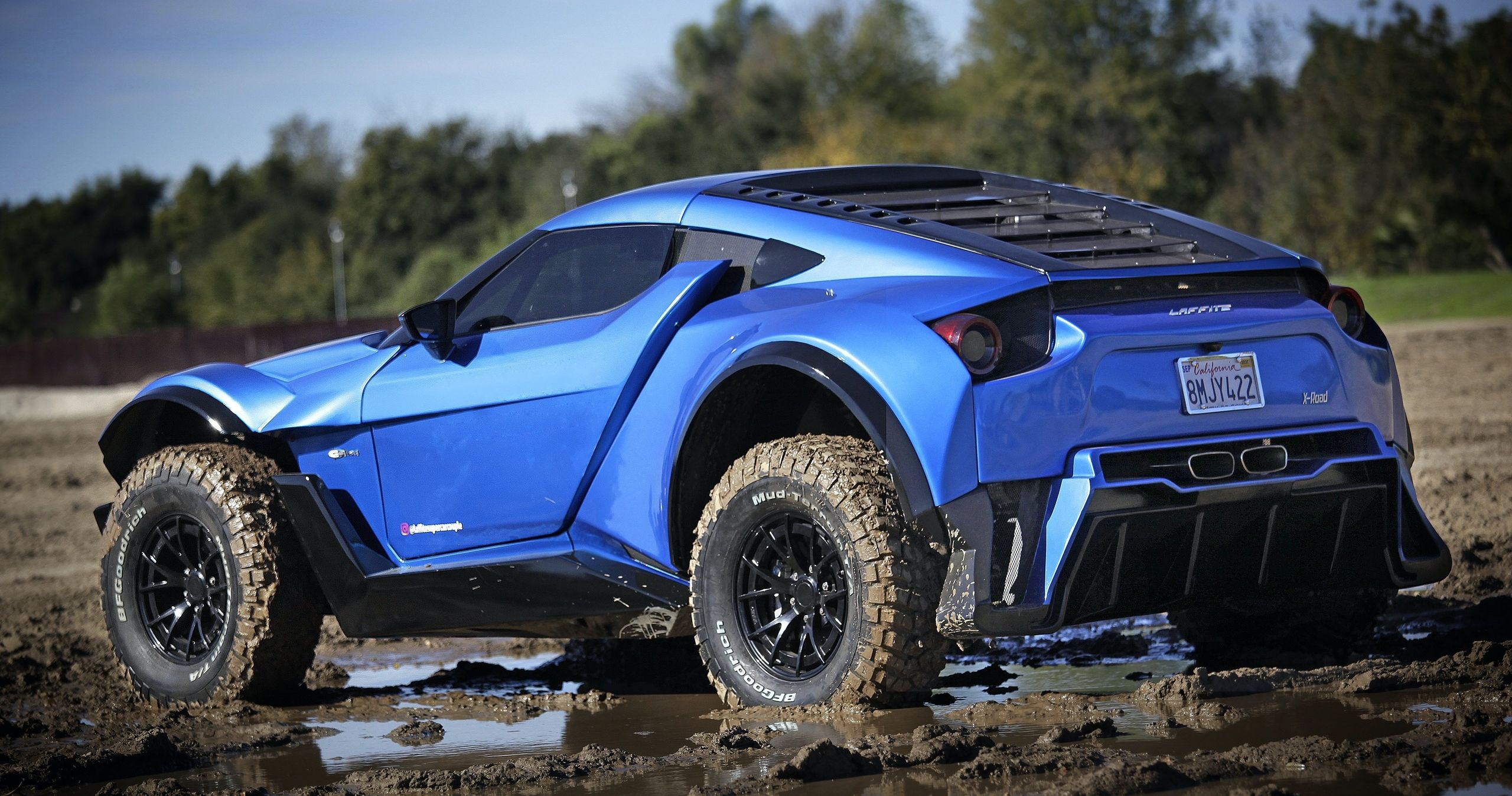 Startup Laffite Unveils LS3 Powered X-Road Off-Road Supercar