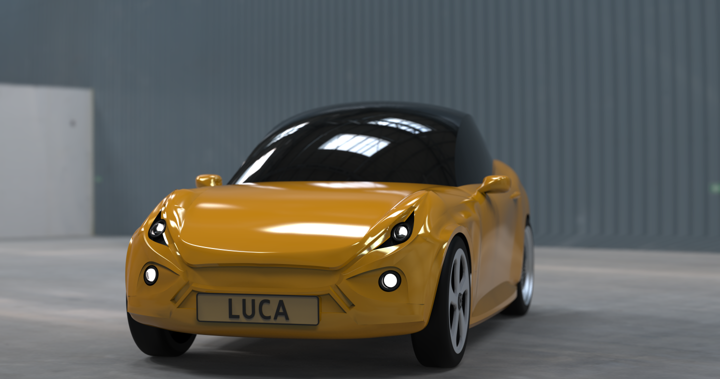 All-New Luca EV Concept Built Out Of Plastic Waste