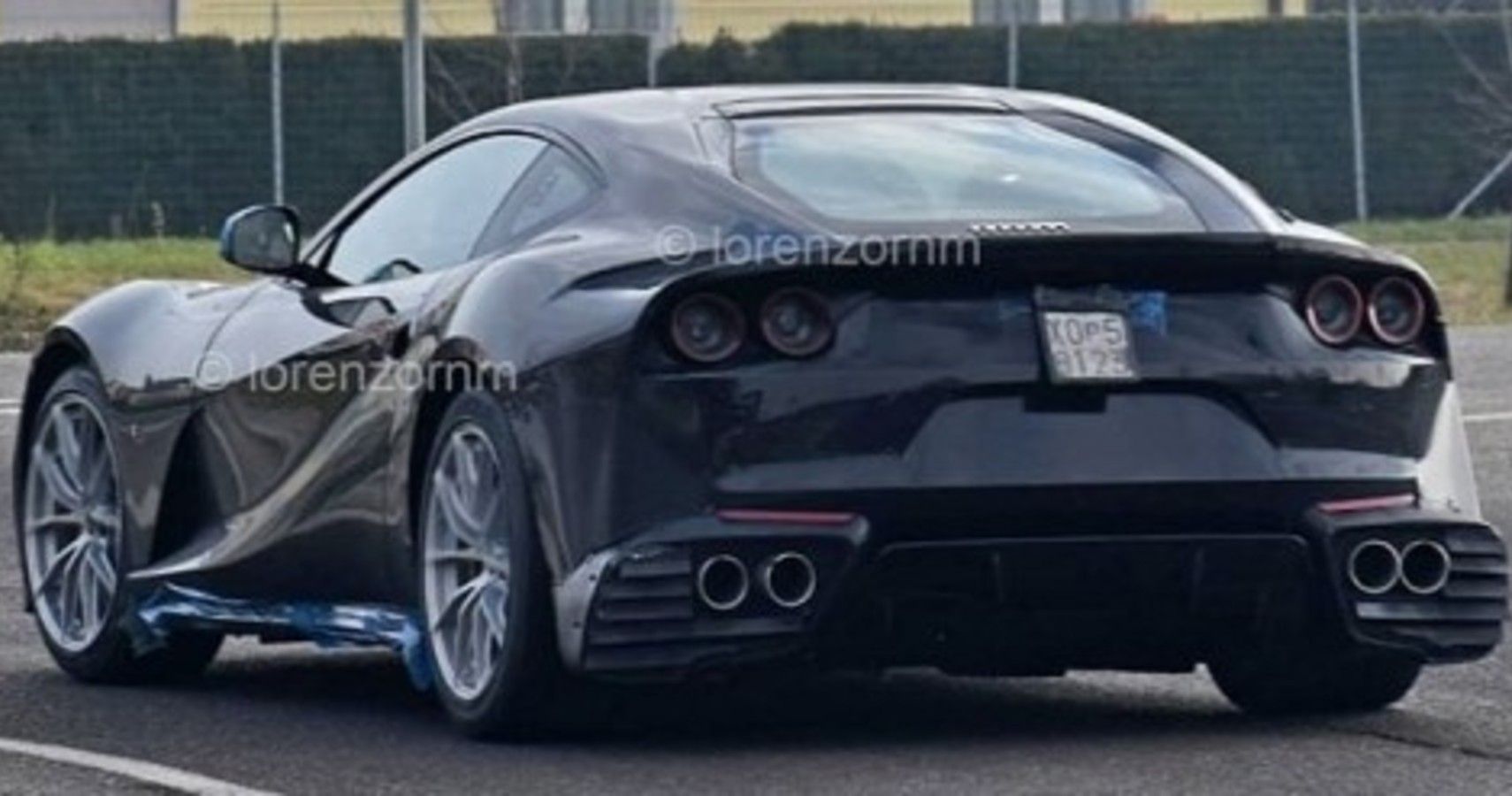 850 HP Ferrari 812 "GTO" Spied During Testing