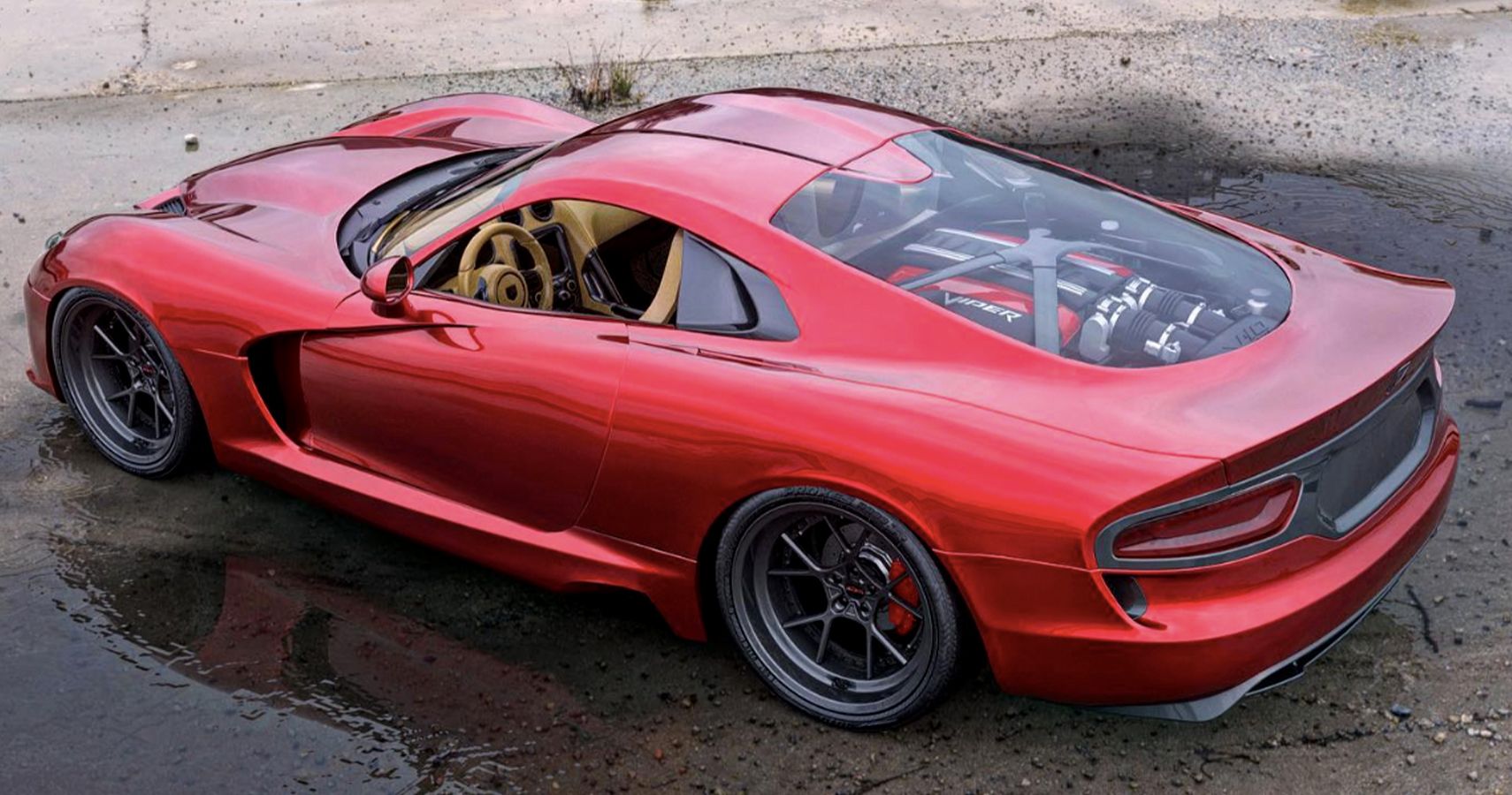 Mid-Engined Dodge Viper Dreams Courtesy Of Wild Renders