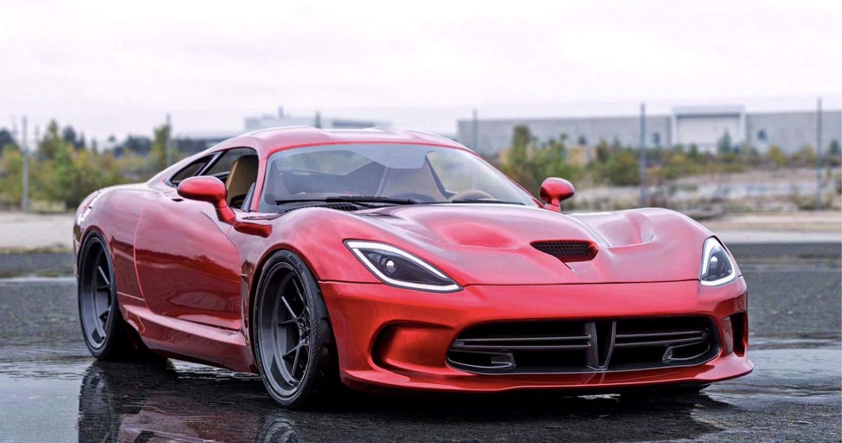 Mid-Engined Dodge Viper Dreams Courtesy Of Wild Renders