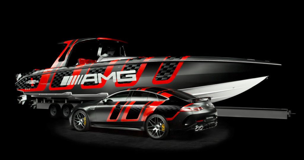 Mercedes And Cigarette To Debut G-Class Inspired Speedboat