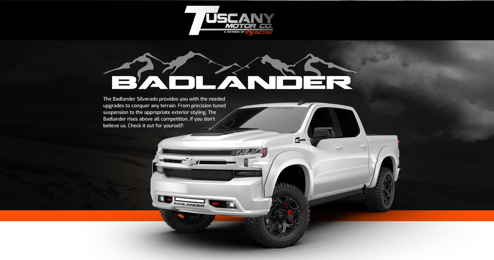 Tuscany Chevy Silverado Badlander Is A Well-Dressed Off-Roader