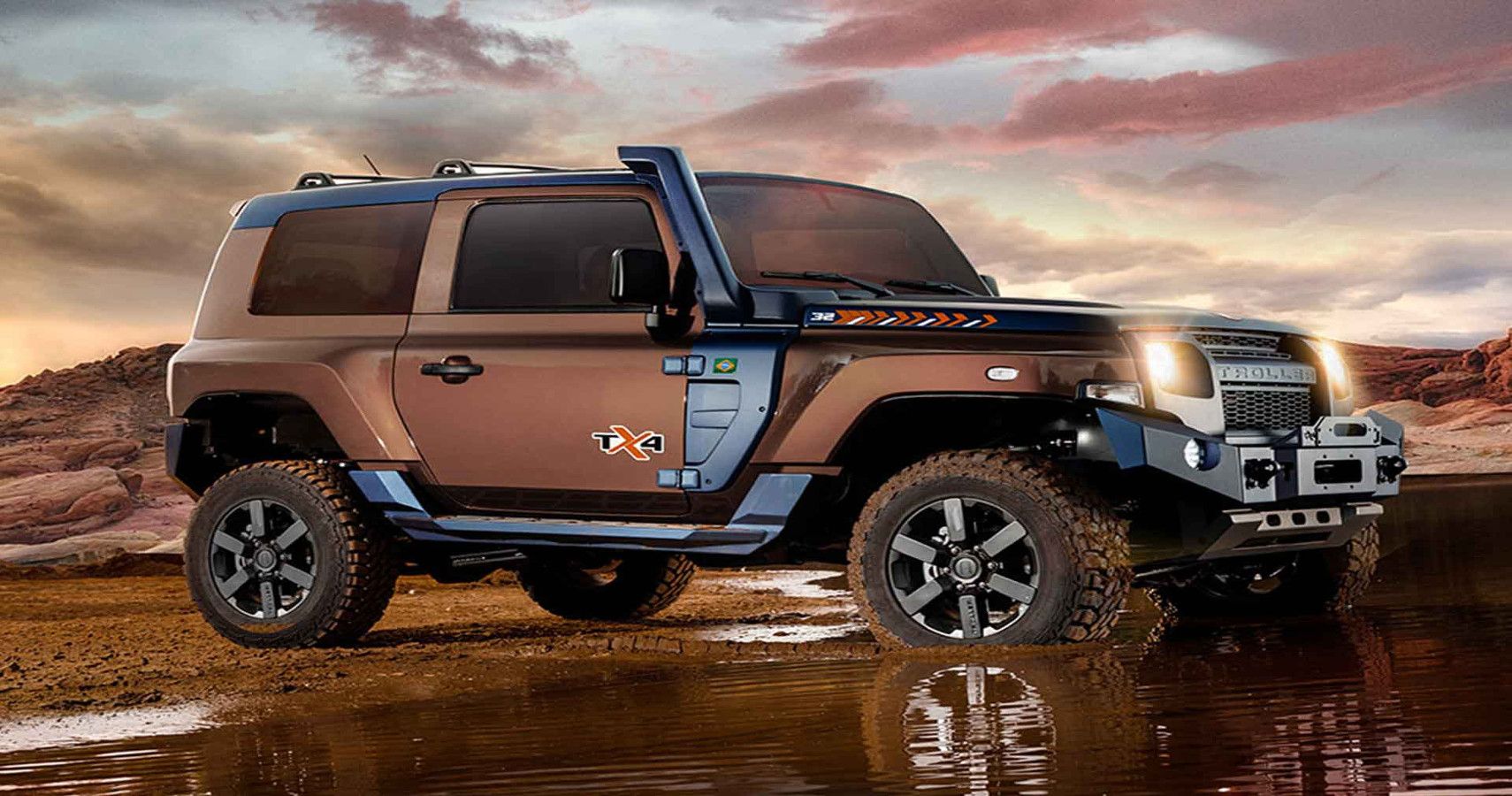 Brazilian Ford Releases Hot Troller TX4 For South American Market