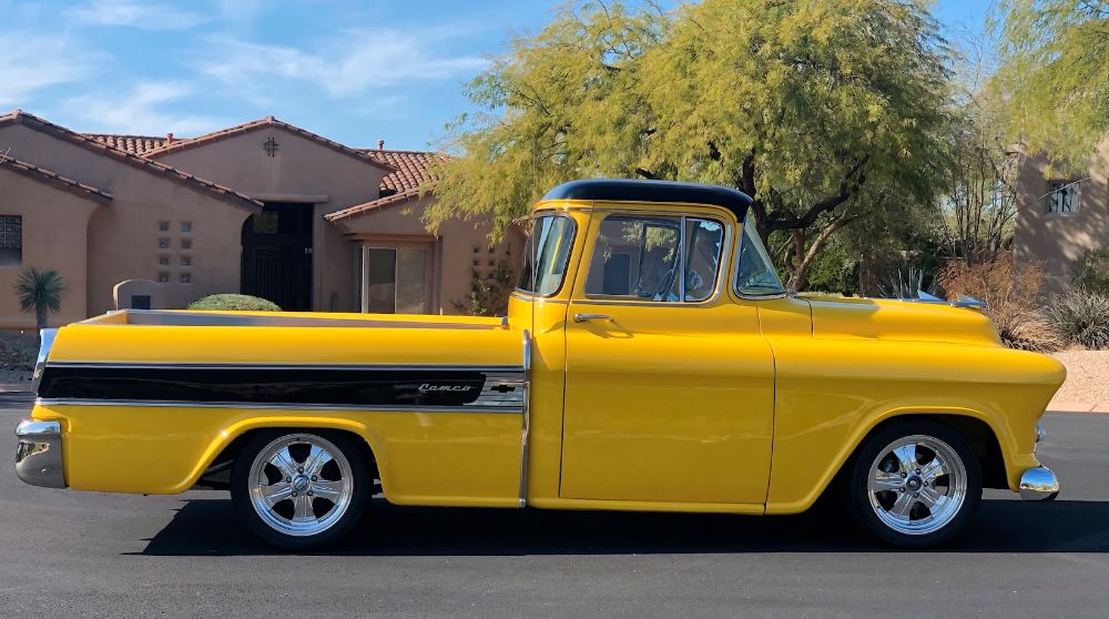 1955 Chevy Cameo Pickup Wows Crowd In Glendale