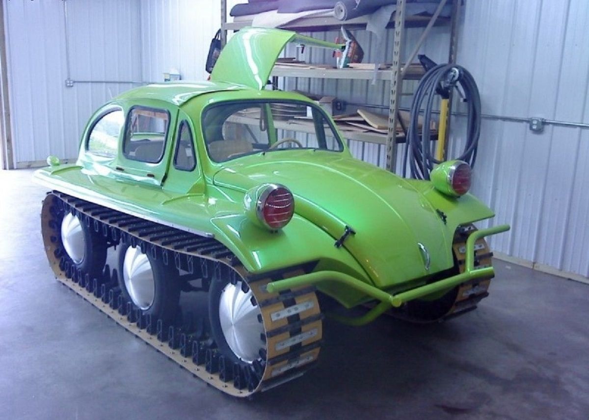 14 Cars That Swapped Wheels For Tank Treads