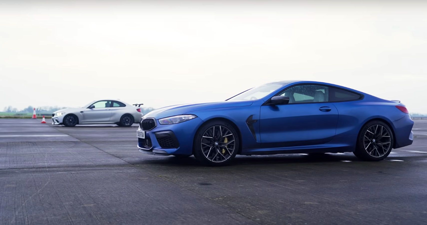 Sibling Rivalry: BMW M2 Vs M8 Drag Race