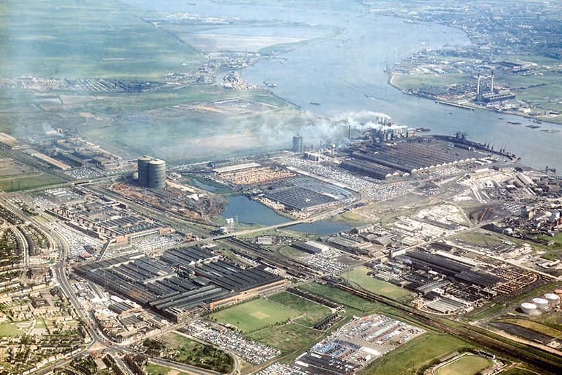 An Inside Look At Ford's Secret Warehouse In England