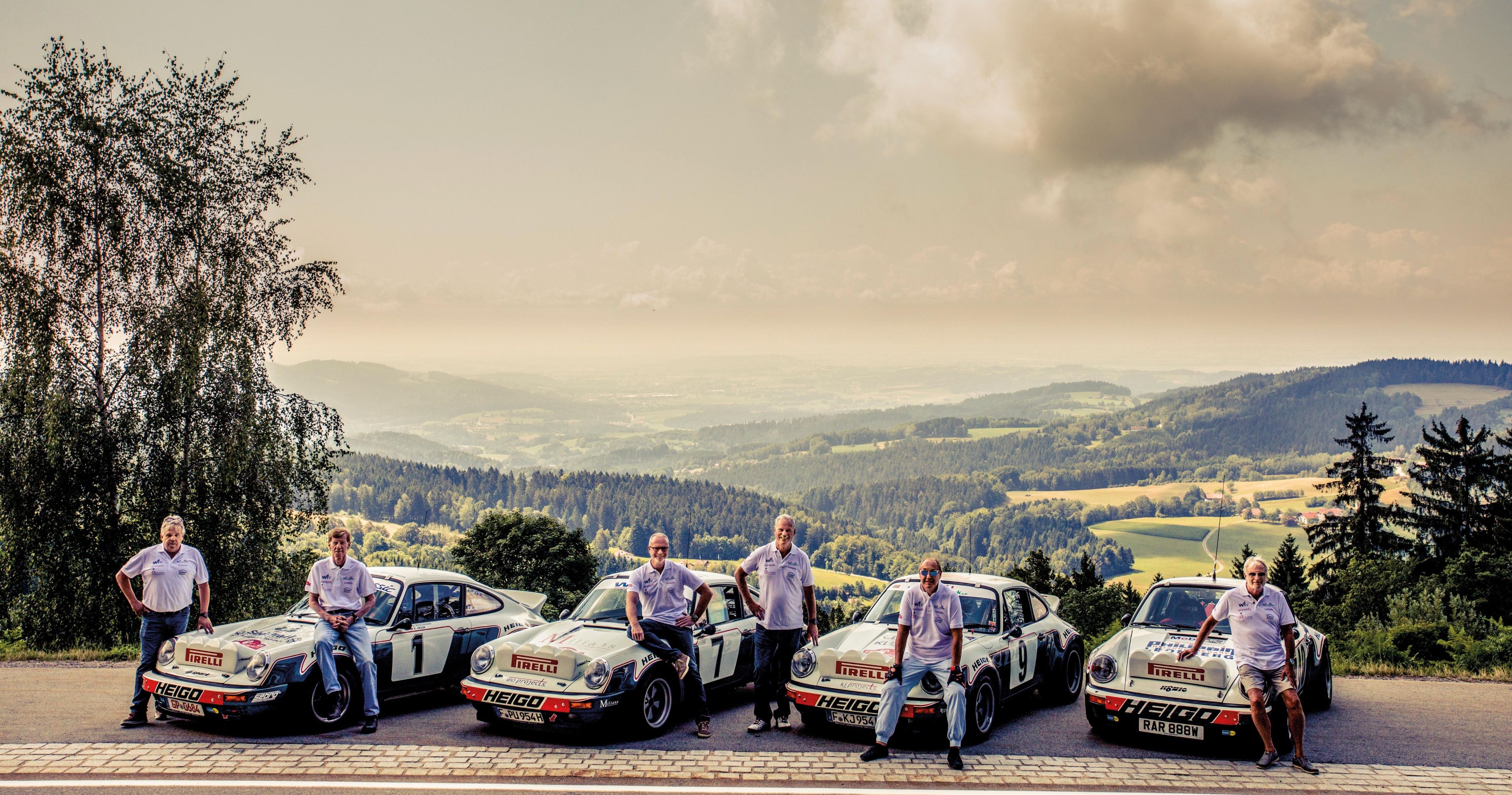 Check Out This Quartet Of Heigo-Porsche 911 Rally Cars