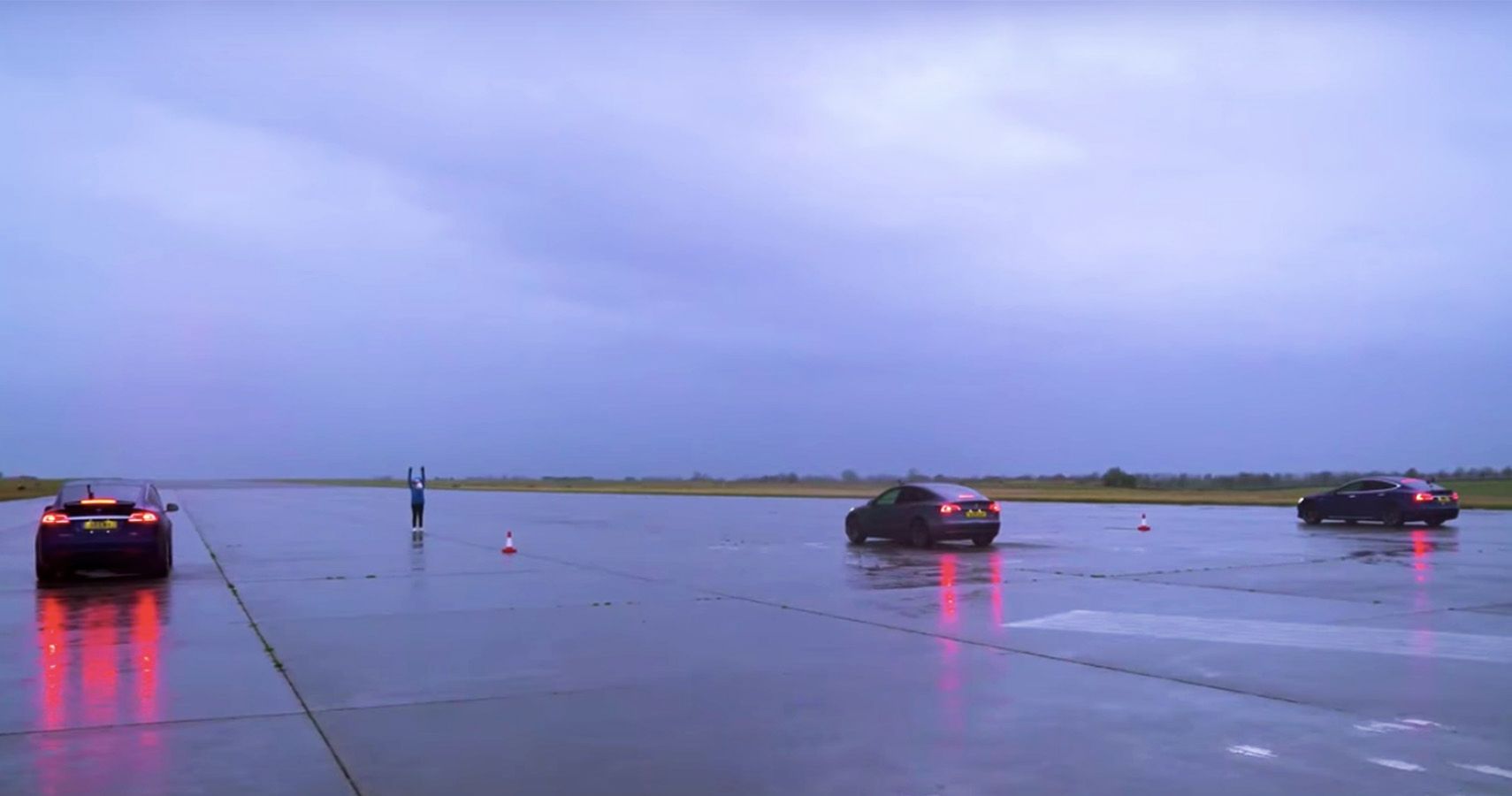 Sibling Rivalry: Tesla Model S Vs X Vs 3 At The Drag Strip