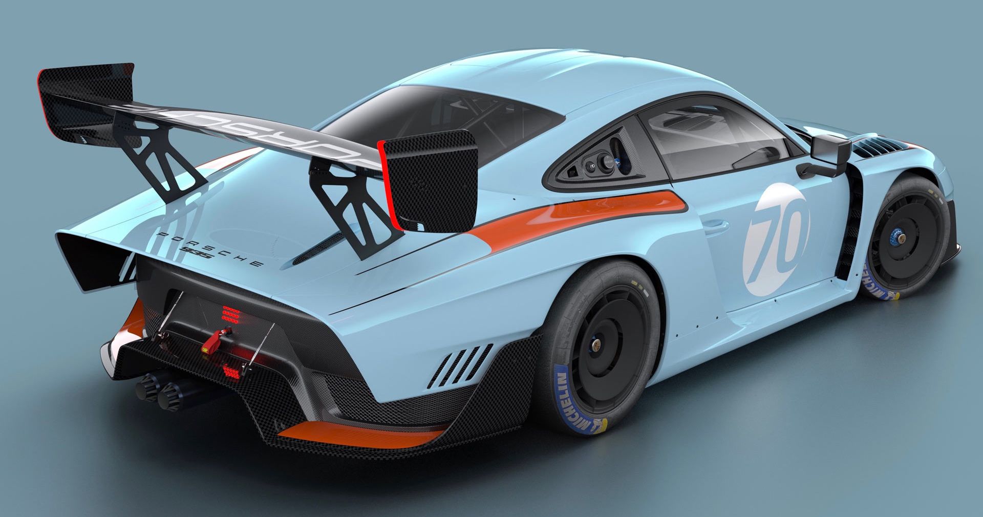 Apple Liveried Porsche 935 K3 Tribute Merges 80's Style, Modern Tech