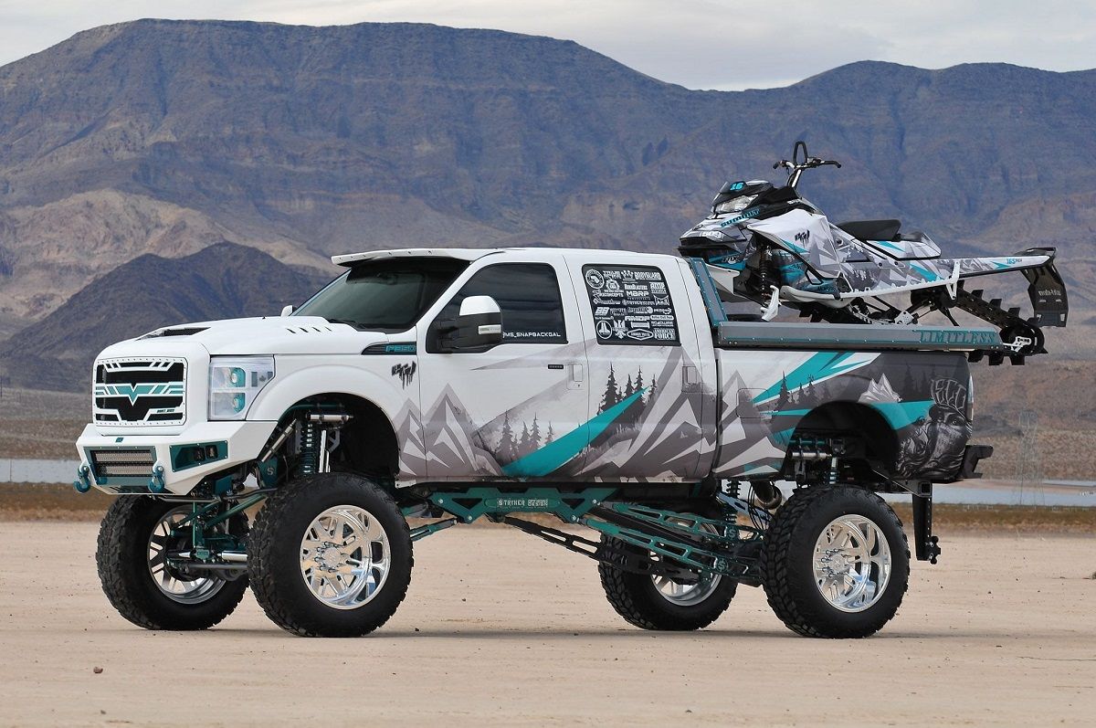 15 Sick Photos Of Custom Trucks