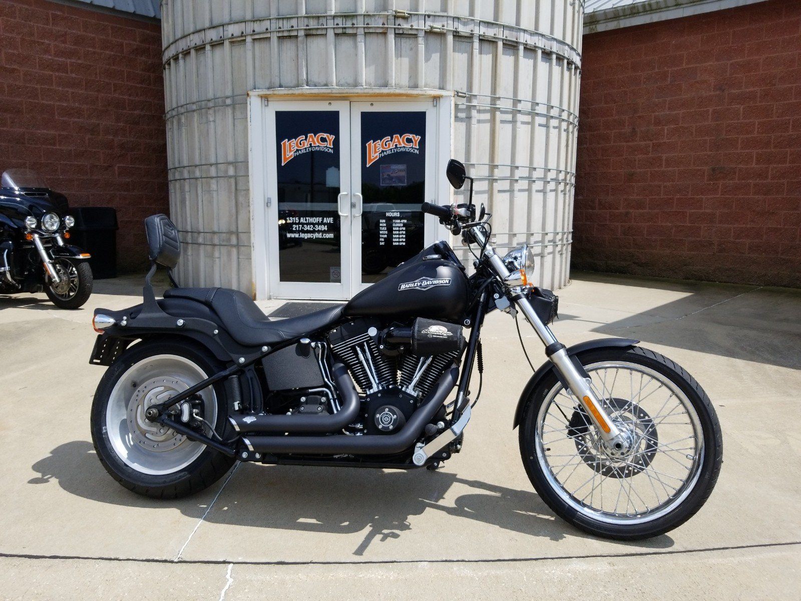 The 2009 Harley-Davidson FXSTB Night Train In Full Focus