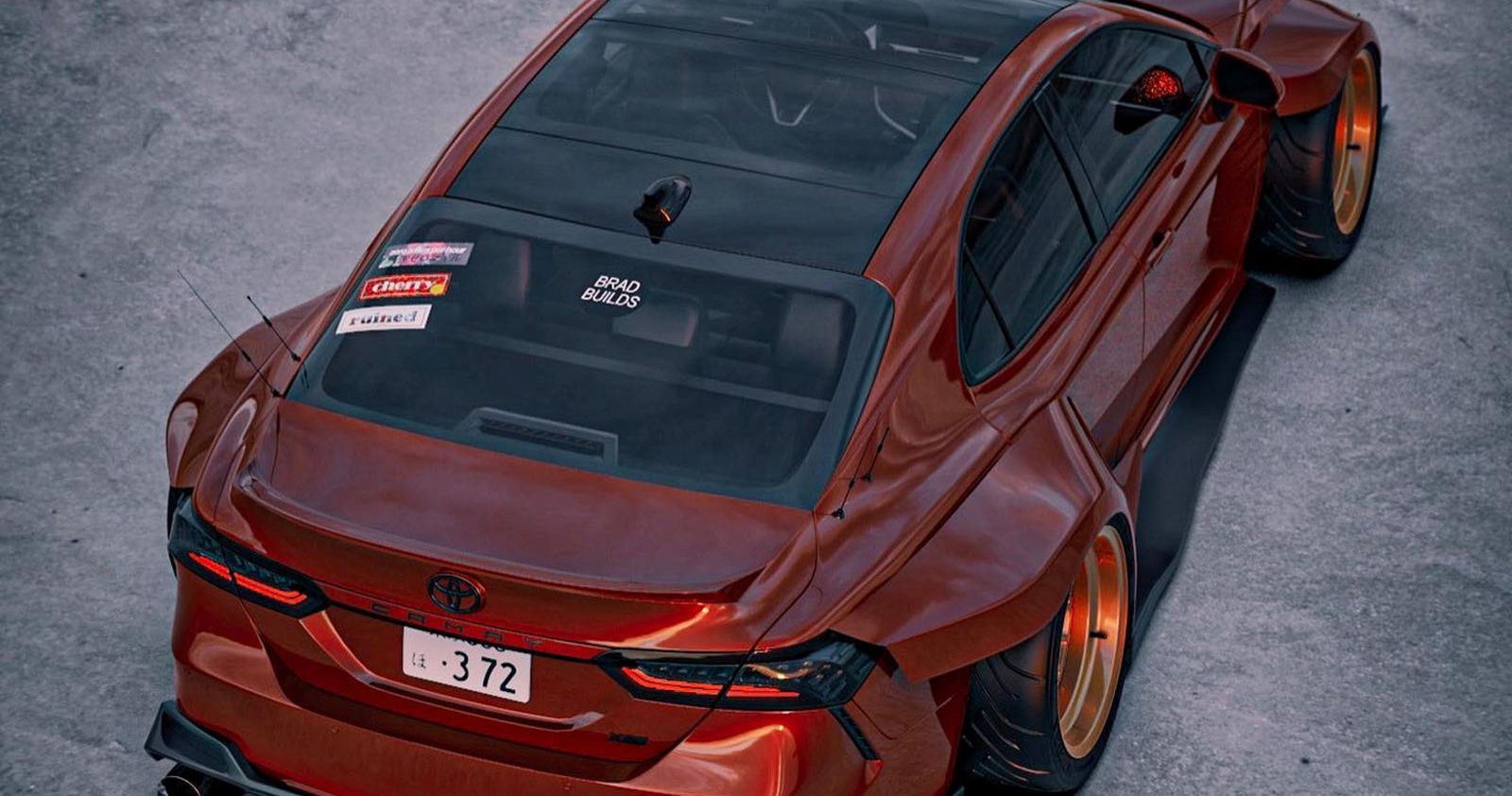 Toyota Camry Widebody Concept Is Built For Thrill Seekers