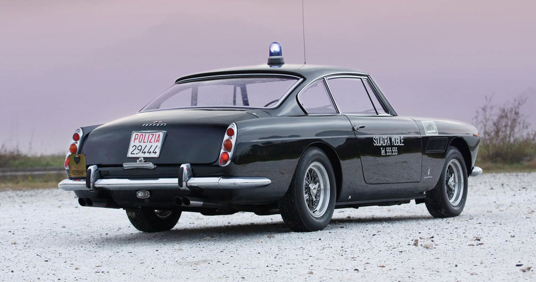 Legendary Ferrari Police Car Listed For Sale In Italy