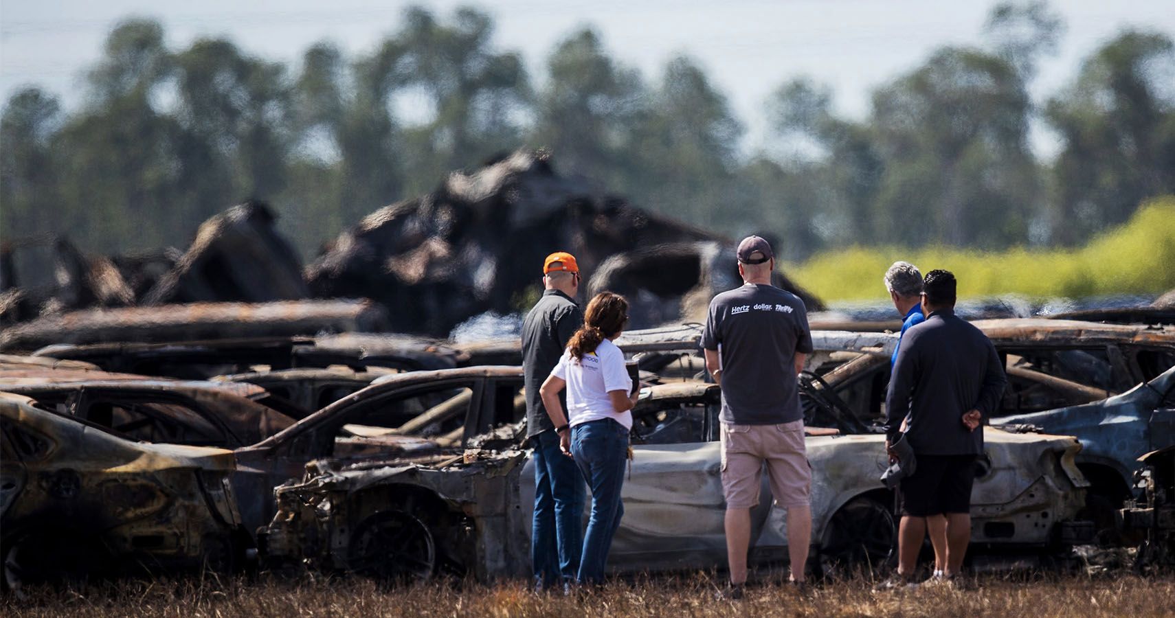 Massive Fire In Florida Destroys 3,500 Rental Cars