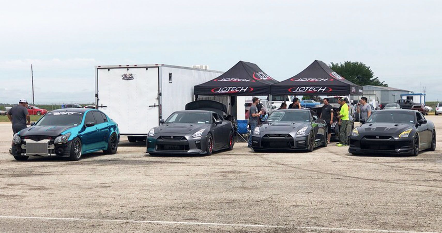 Jotech's 2,200 HP Nissan GT-R Does The Quarter Mile In 7s!