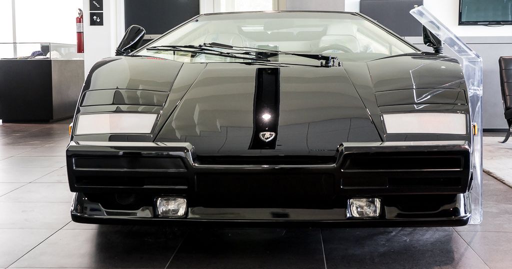 This 25th Anniversary Lambo Countach Has Just 83 Miles On It