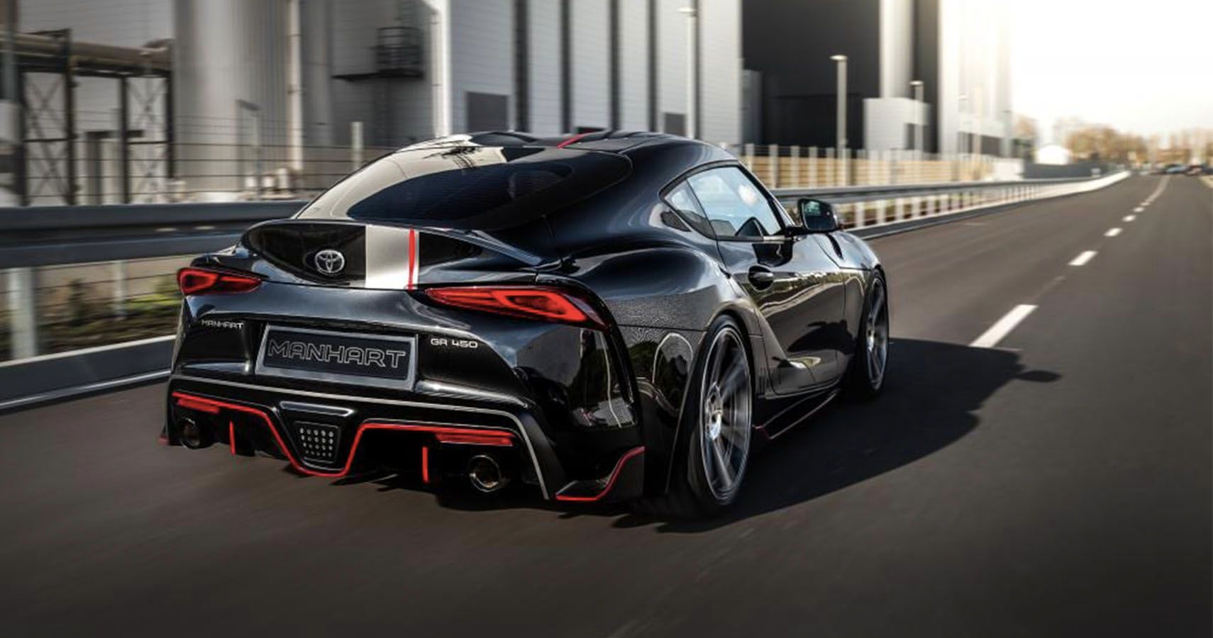 Watch German Tuner Manhart Unveil Its 444 HP Toyota Supra