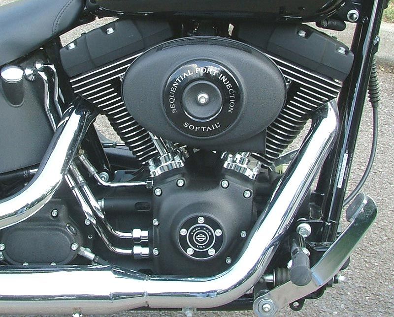 The 2009 Harley-Davidson FXSTB Night Train In Full Focus