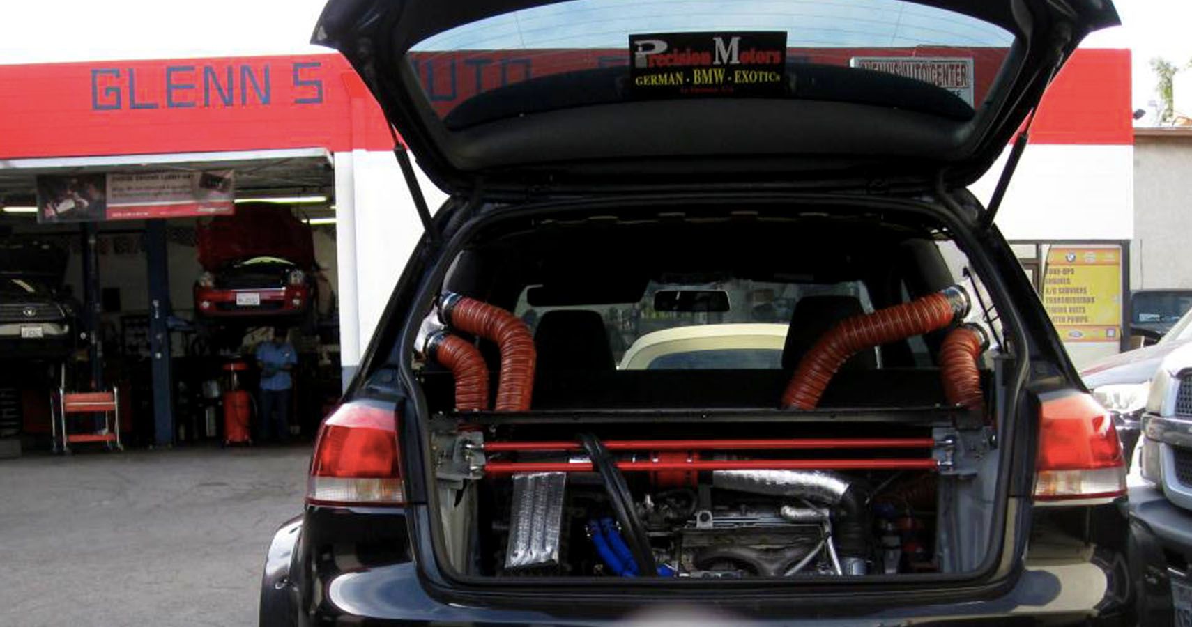 Crazy Tuners Build Crazy Mid-Engined VW Golfs In LA