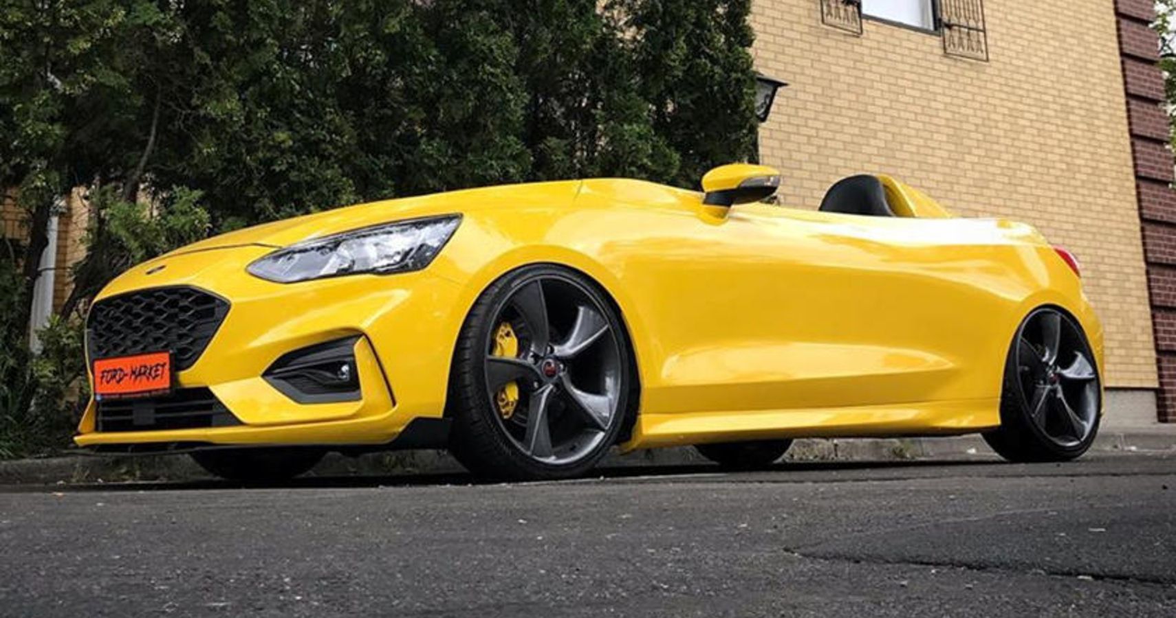 Custom Ford Focus Speedster Dares To Dream Big