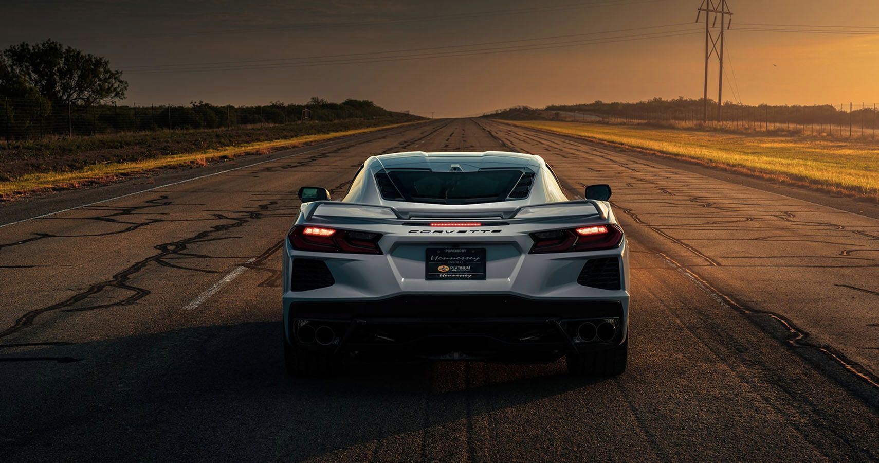 Watch Hennessey Set World Record With 200+ MPH C8 Corvette